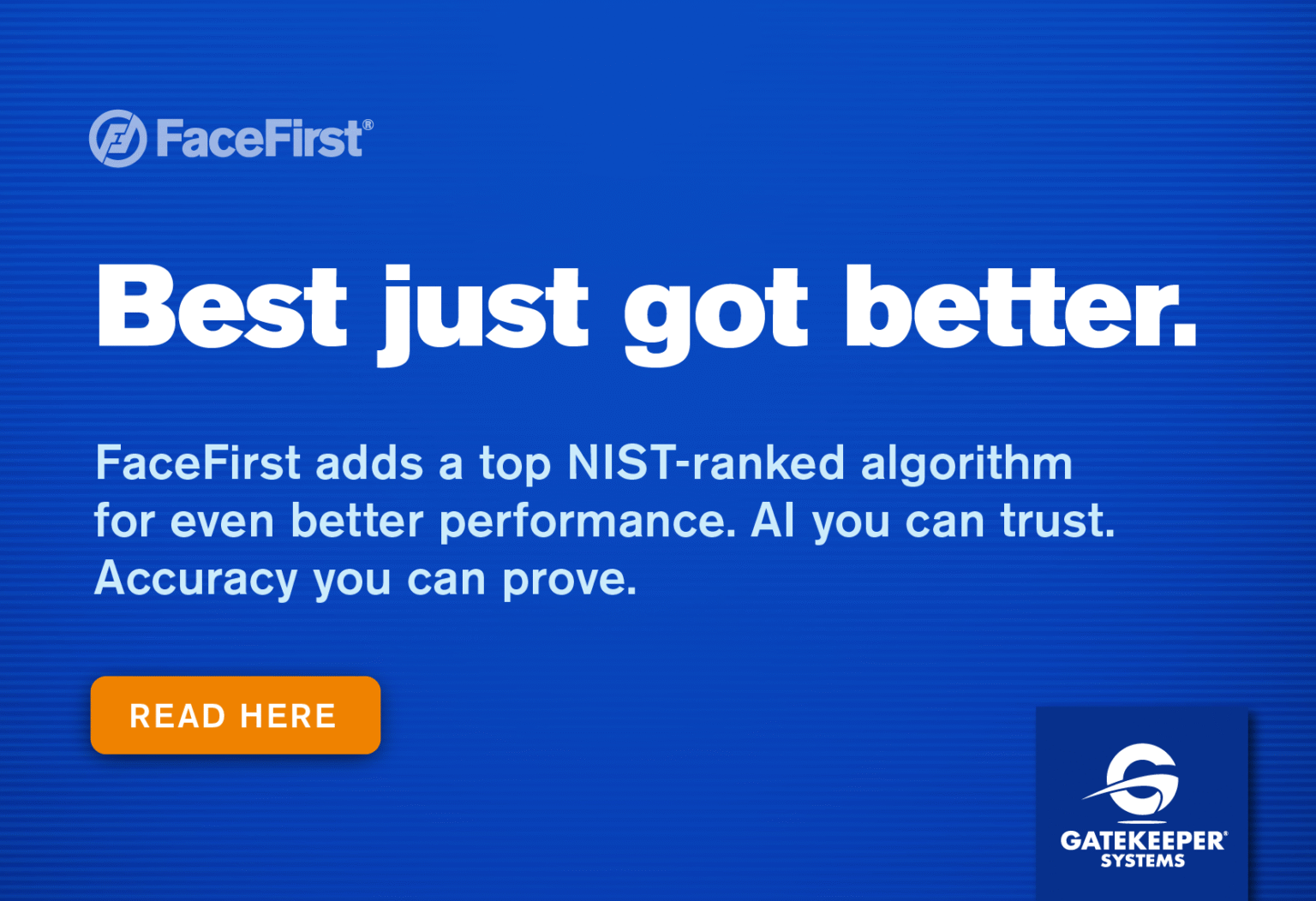 Gatekeeper Systems and FaceFirst Join Forces | Gatekeeper Systems
